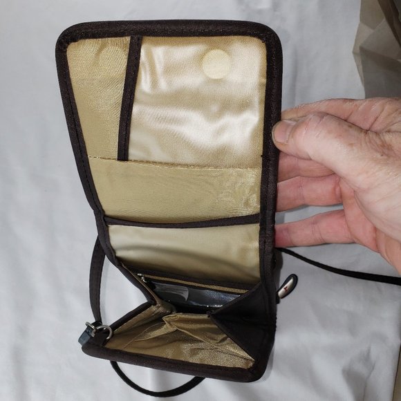 Travelon | Bags | Travelon Travel Easier Crossbody Organizer Wallet ...